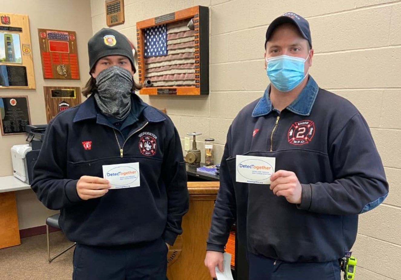 Worcester Firefighters Learn How to Detect Cancer Early - DetecTogether